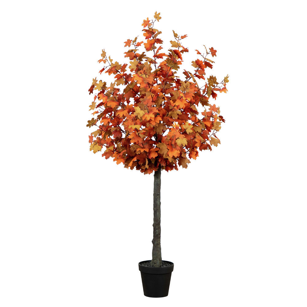 Nearly Natural 6' Artificial Fall Maple Tree