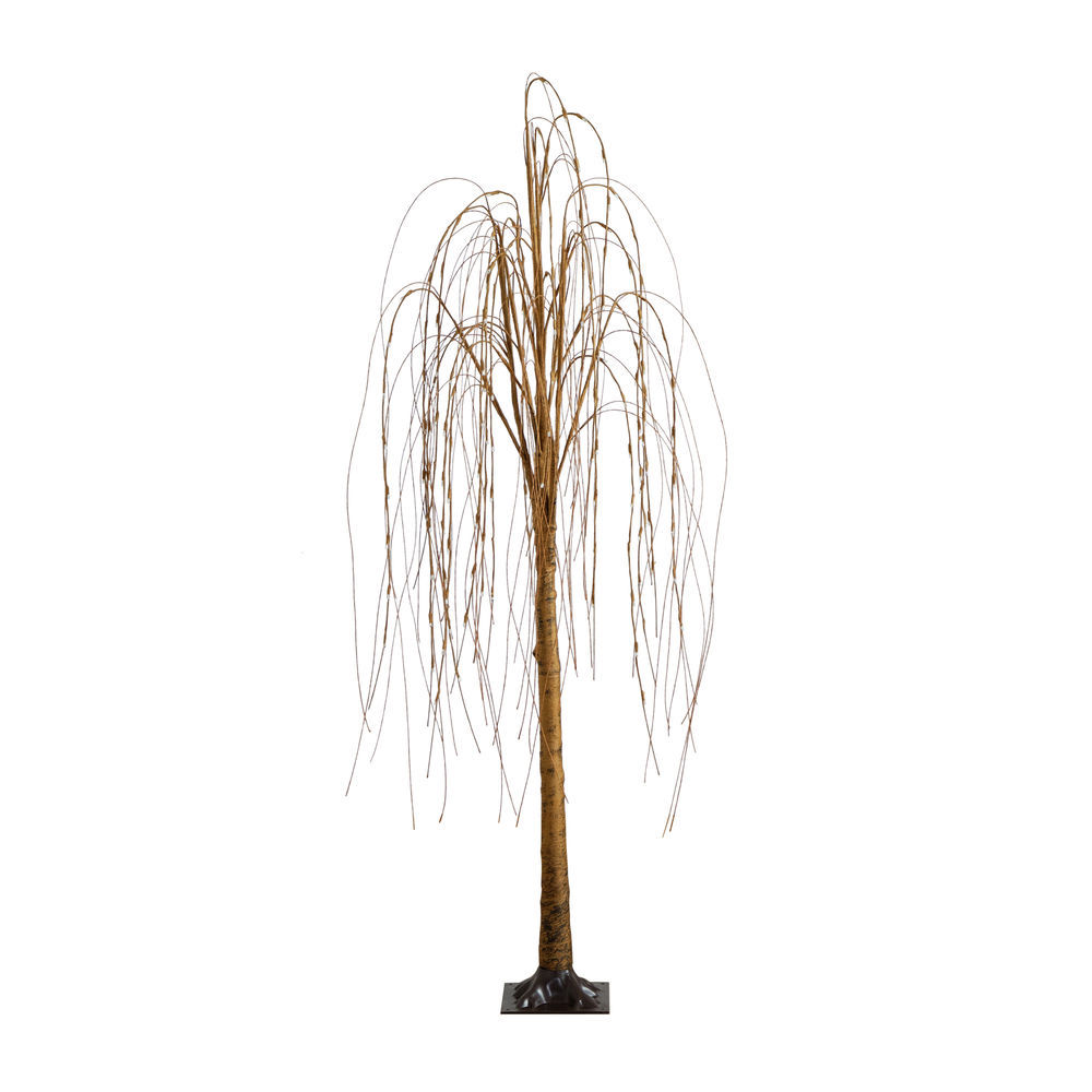 Nearly Natural 6' Pre-Lit 160 LED Artificial Willow Tree