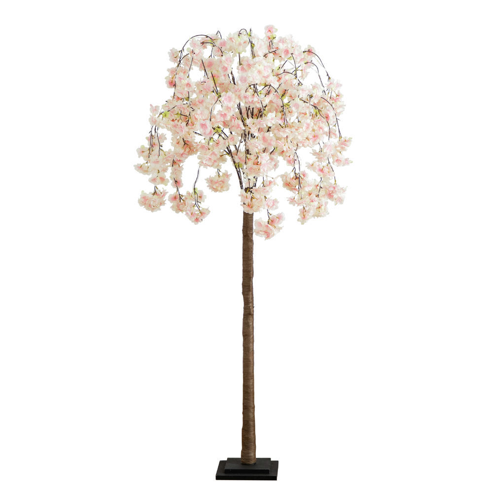 Nearly Natural 5' Lighted Cherry Blossom Tree w/320 Warm White LED Lights
