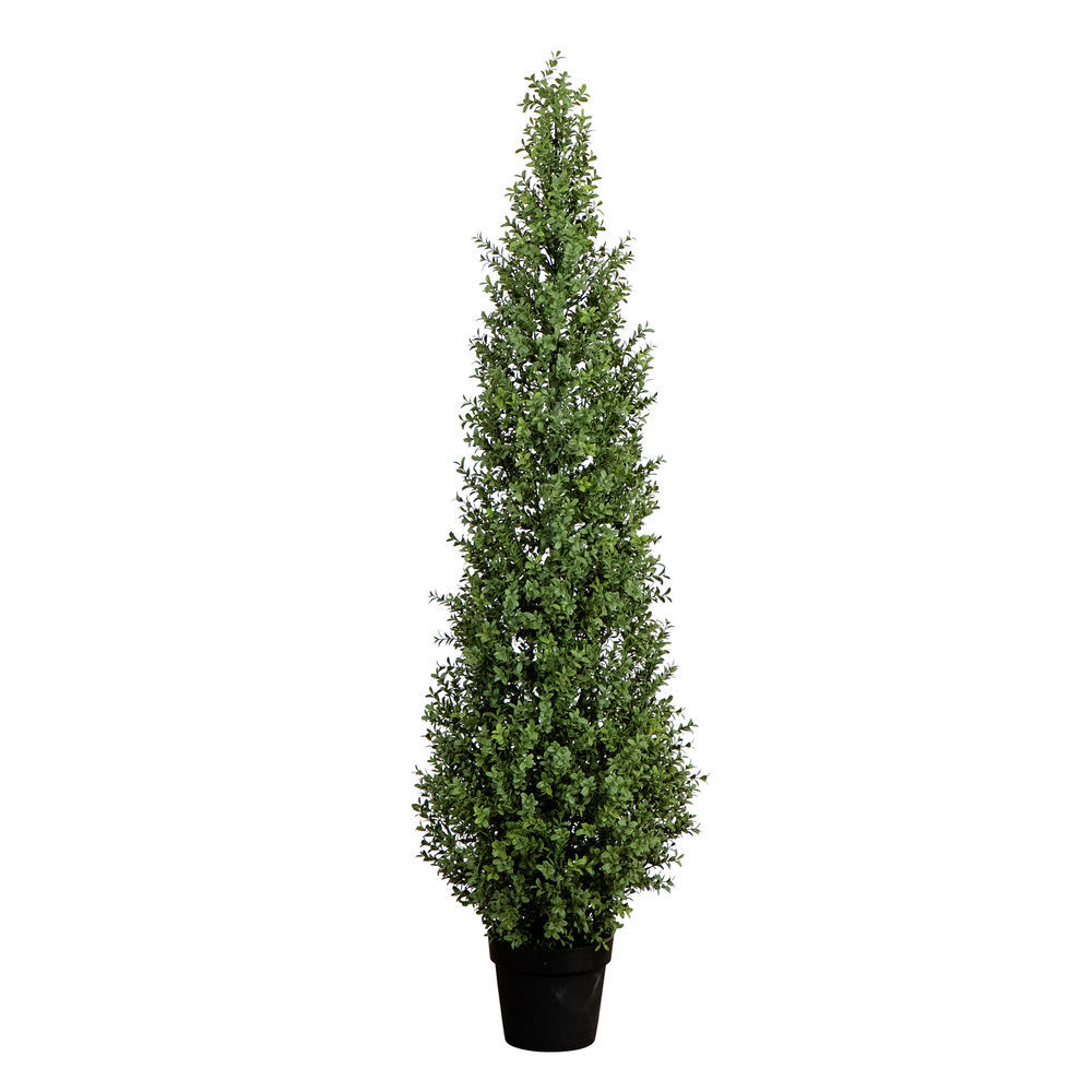 Nearly Natural 5' UV Resistant Artificial Boxwood Tree