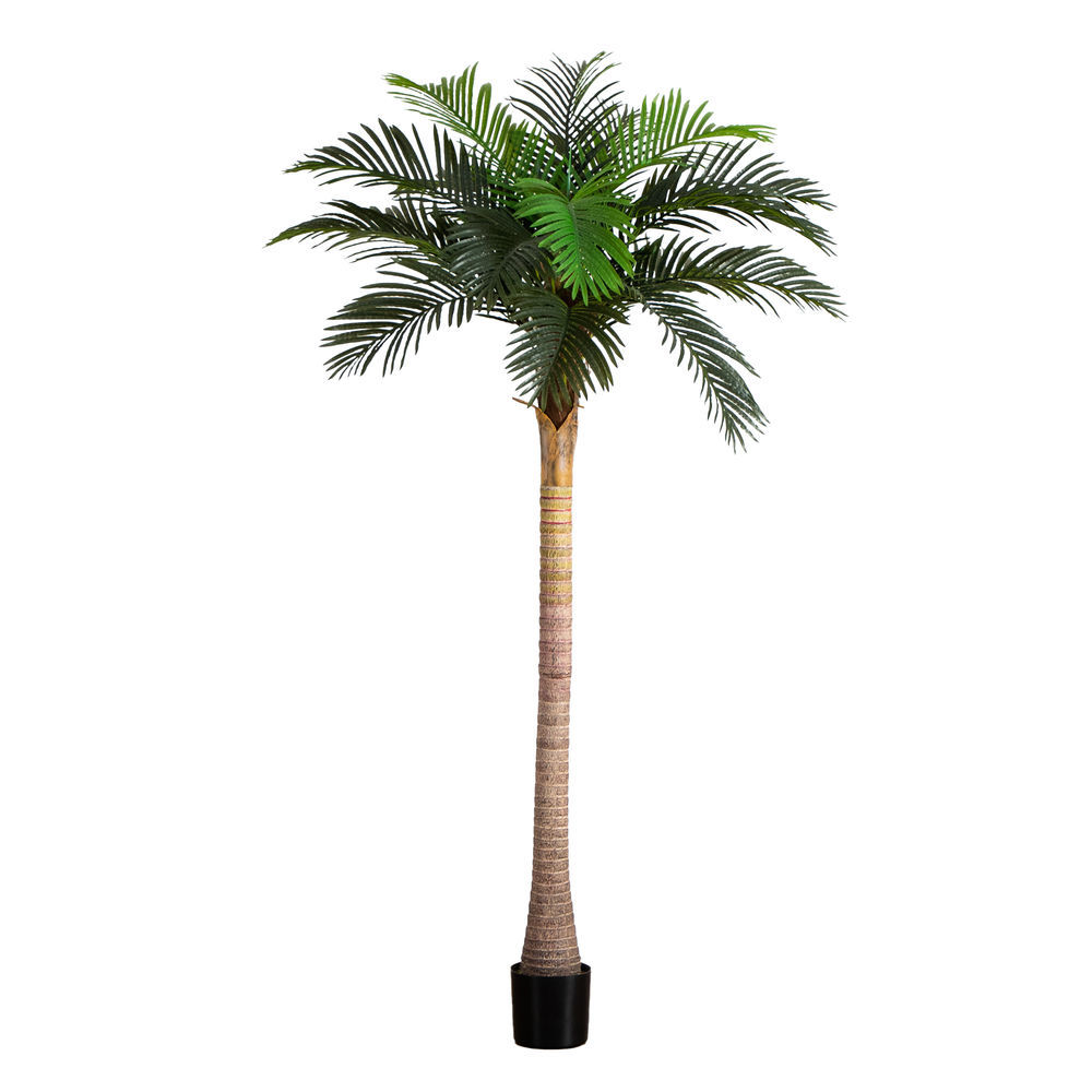 Nearly Natural 8' Artificial Coconut Palm Tree