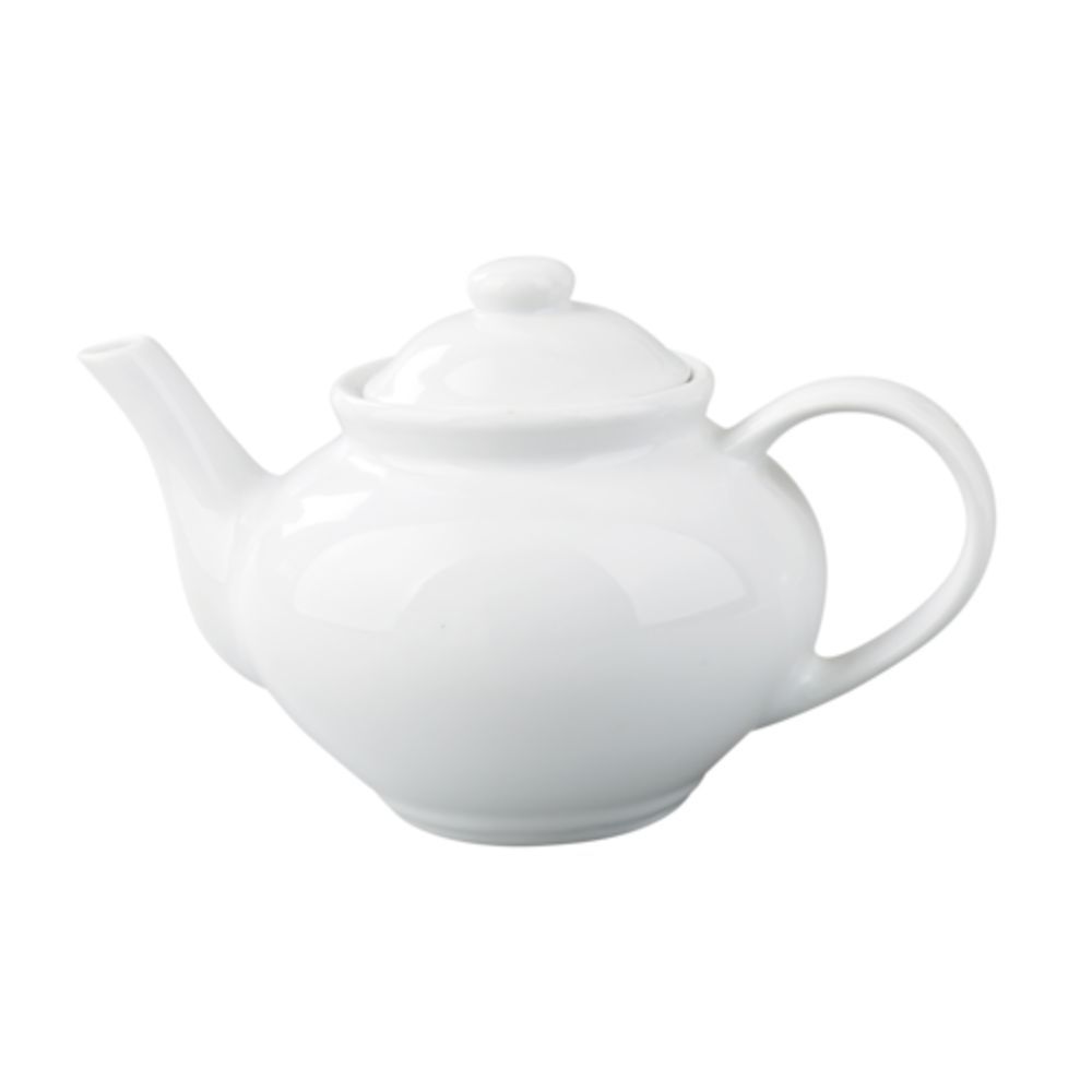 Yanco Accessories Chinaware 8 1/2" X 5 1/2" X 4 3/4" COFFEE / TEA POT ...