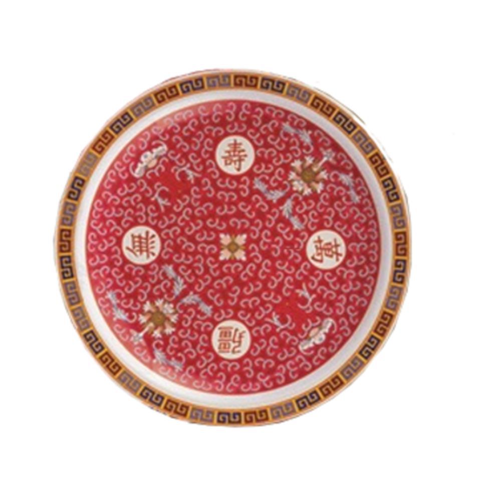 Yanco Longevity Melamine 16" ROUND PLATE - 12 per case