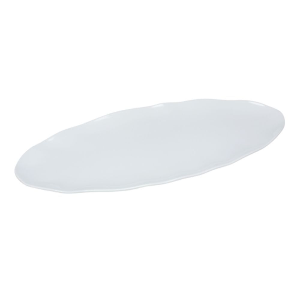 Yanco Catering Melamine 24" x 10" OVAL PLATTER - WHITE - 6 per case