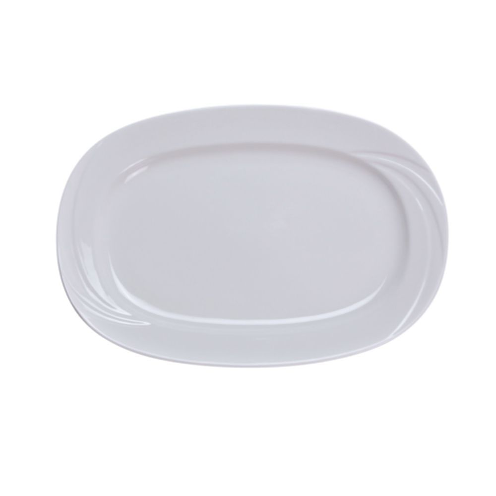Yanco Miami Chinaware 14" x 10" RECTANGULAR PLATTER - 12 per case