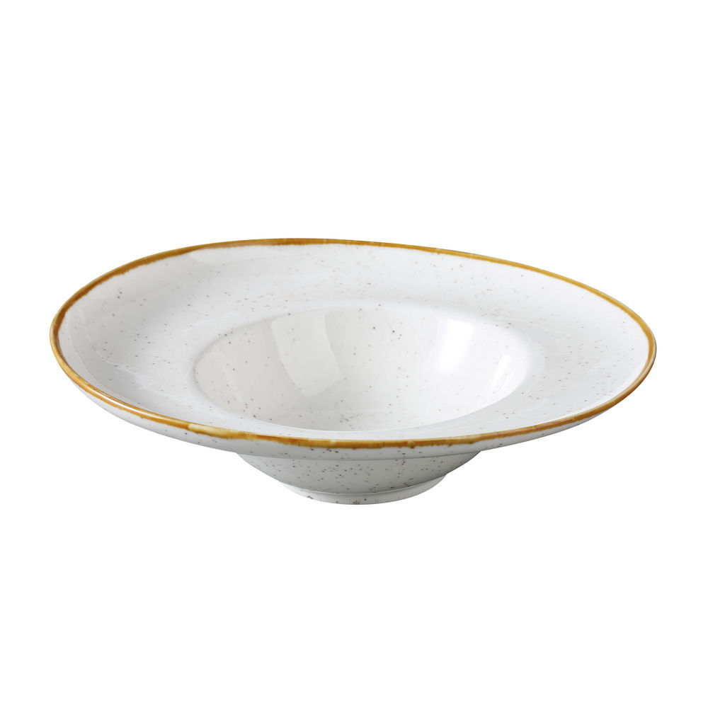 Yanco GL-309 Glory Chinaware 9 1/2" X 8 1/4" X 2 3/4" SOUP PLATE 10 OZ ...
