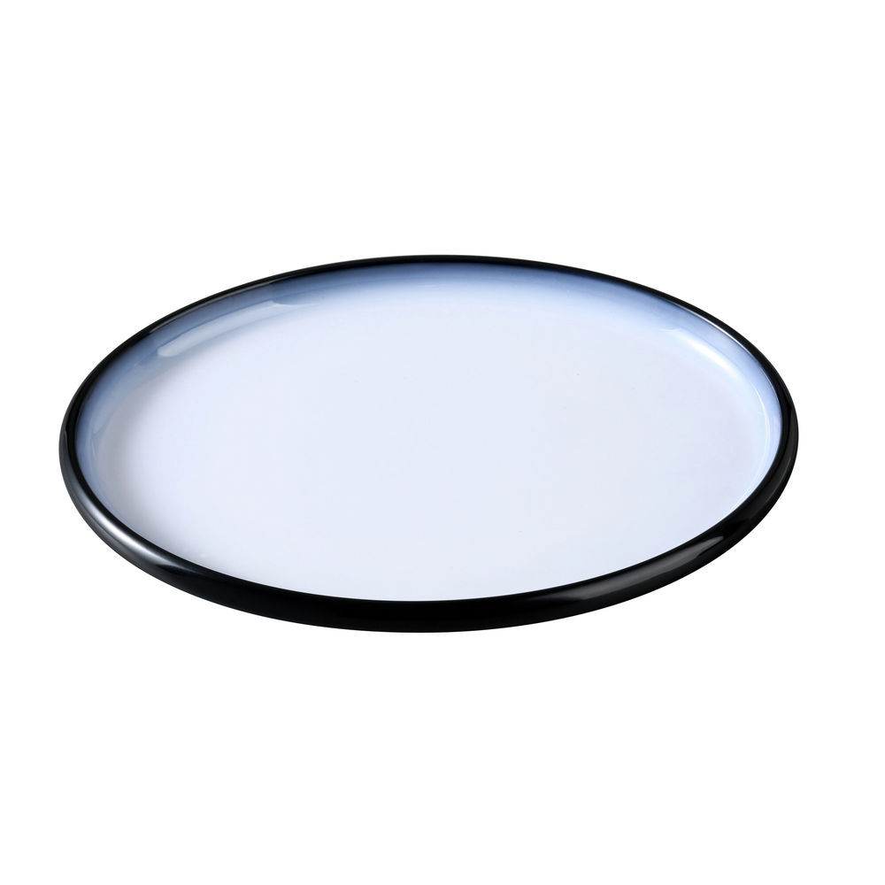 Yanco SN-214 Sentry Melamine 14" X 10" X 1 1/4" OVAL PLATE - 12 per case