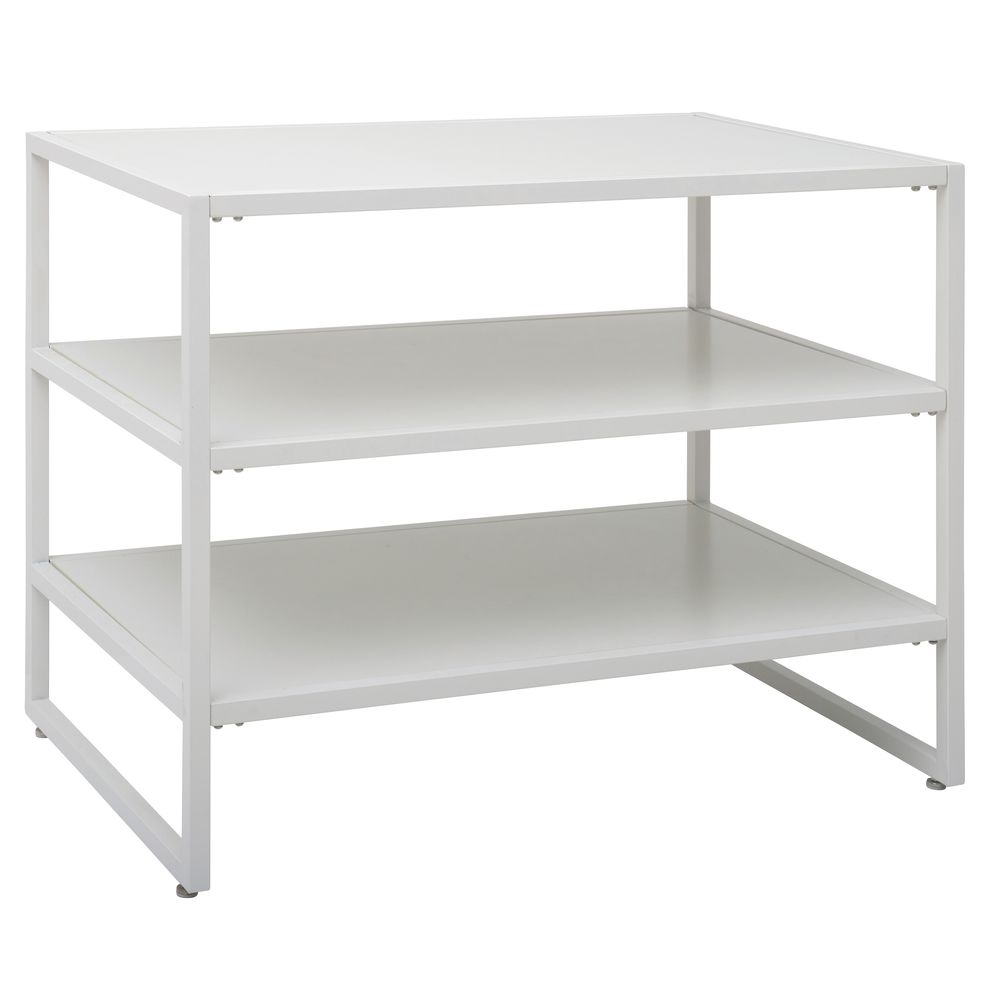 Econoco 48''x 48 x 42''H 3-TIER SQUARE TABLE, BLACK